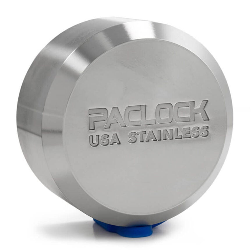 PACLOCK 2173 FLAT BACK PUCK LOCK | Accurate Security